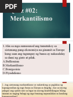 Merkantilism - Handout | PDF