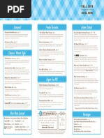 Ruscello Menu | PDF | Salad | European Cuisine