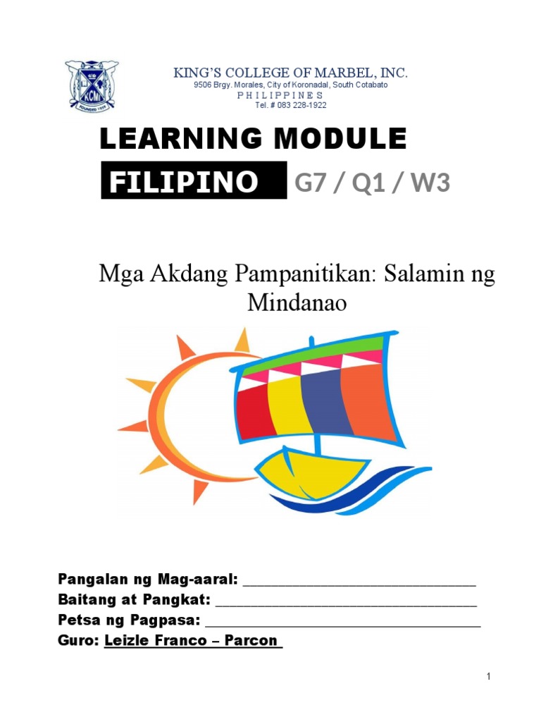 Learning Module 7 - Gabay | PDF
