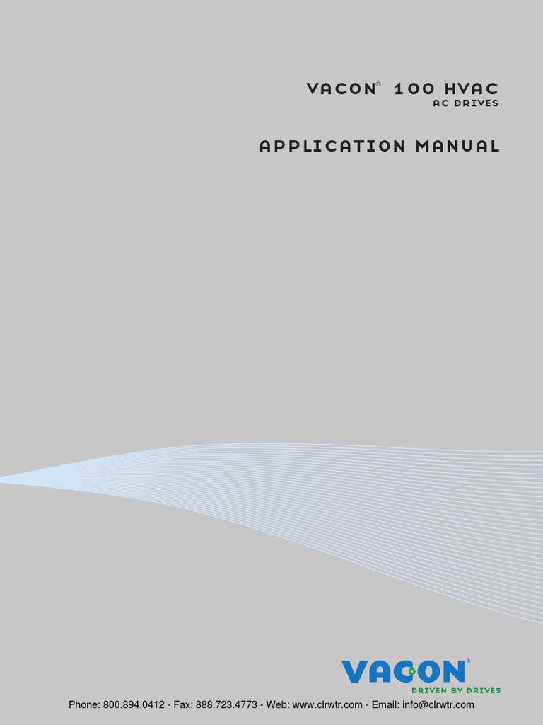 Vacon 100 Application Guide | PDF | Menu (Computing) | Parameter ...
