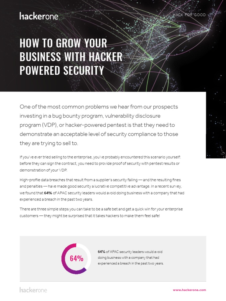 How To Grow Your Business With Hacker Powered Security: Hack For Good ...