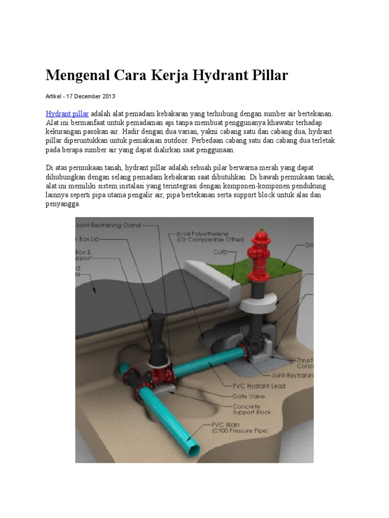 Mengenal Cara Kerja Hydrant Pillar | PDF