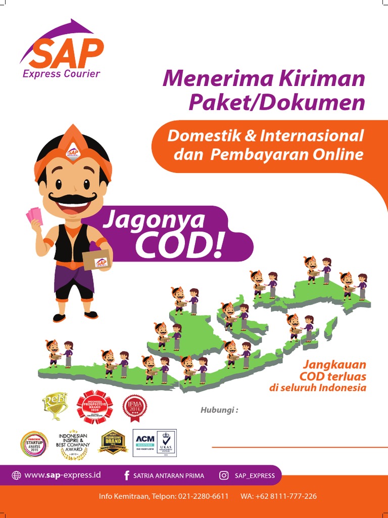 Menerima Kiriman Paket/Dokumen: Domestik & Internasional Dan Pembayaran ...