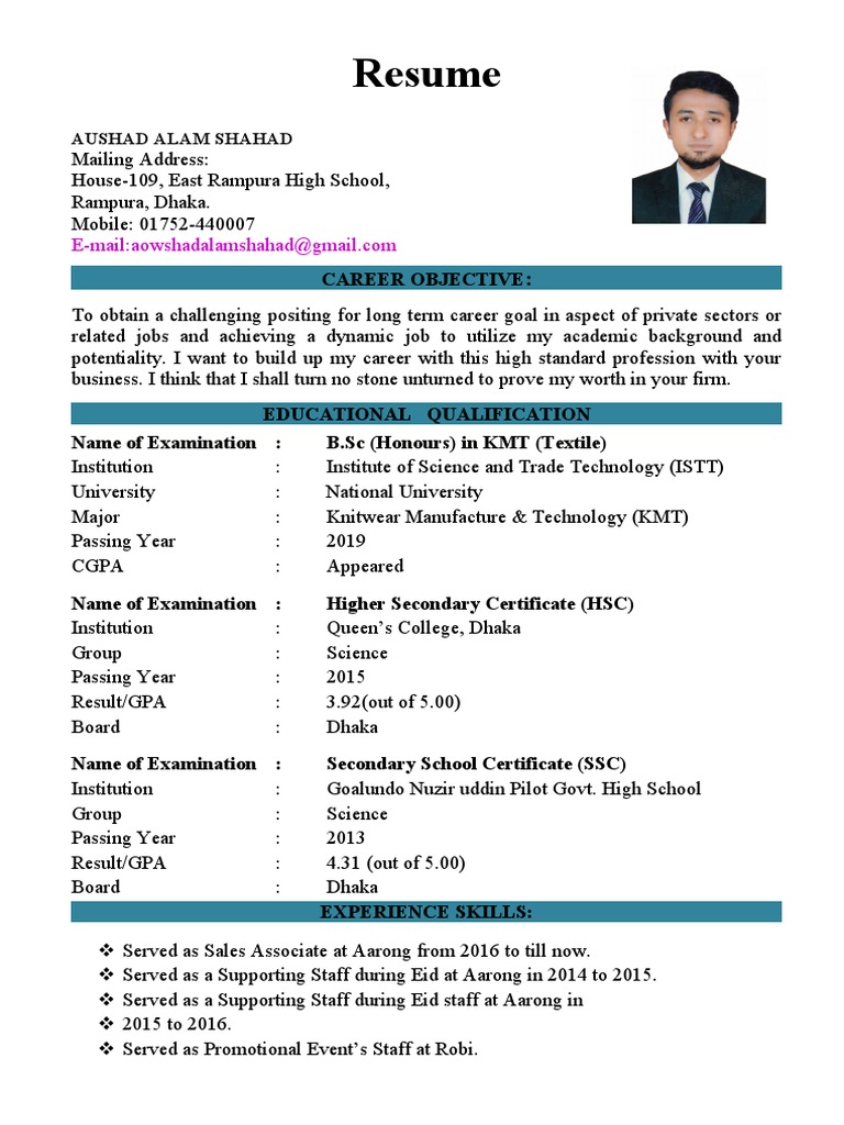 CV Aushad Update | PDF | Behavior Modification | Learning