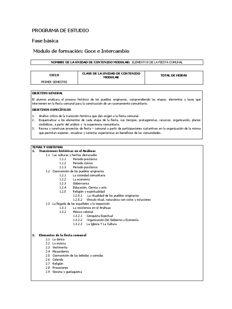 ELEMENTOS DE LA FIESTA COMUNAL Danza de La Conquista | PDF | Evaluación ...