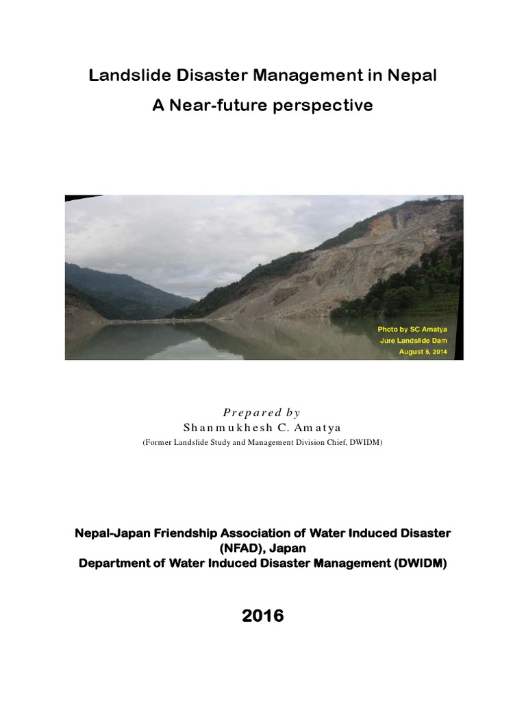 Landslide Disaster Management in Nepal A Near-Future Perspective | PDF ...
