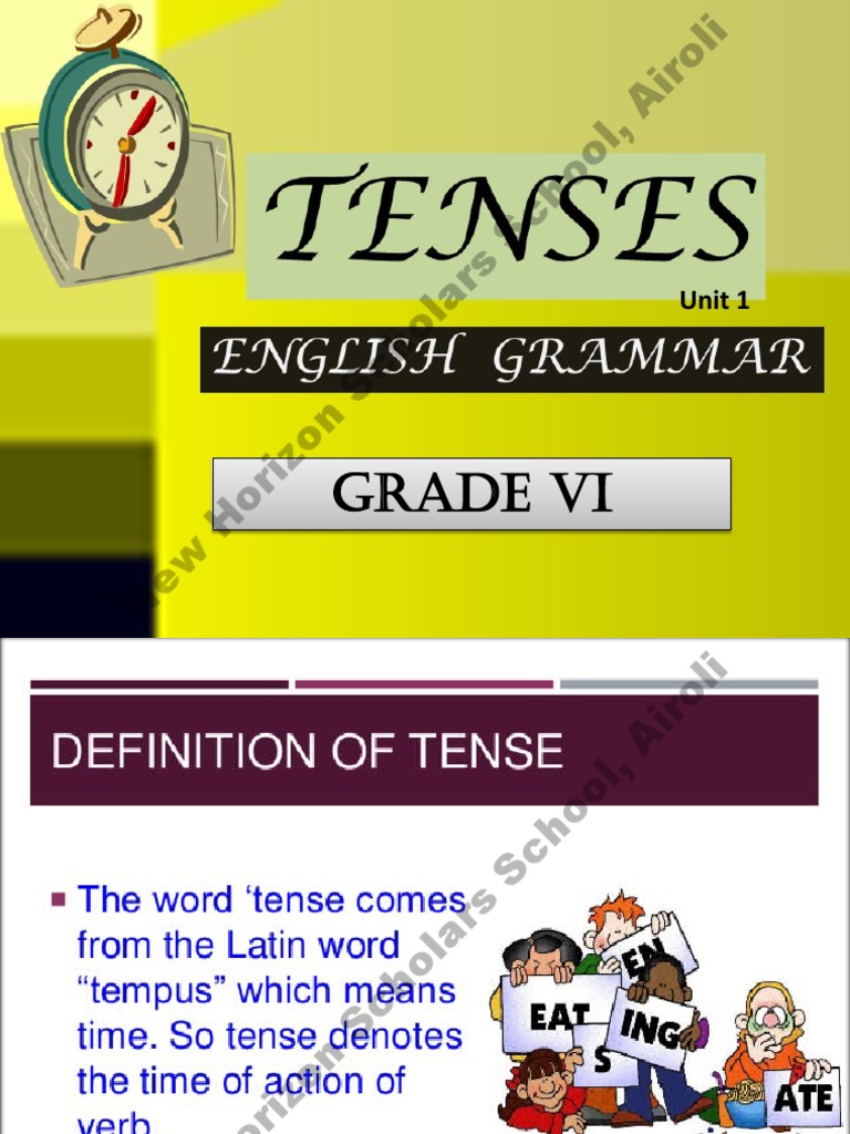 Understanding Verb Tenses for Grade 6 | PDF | Grammar | Communication