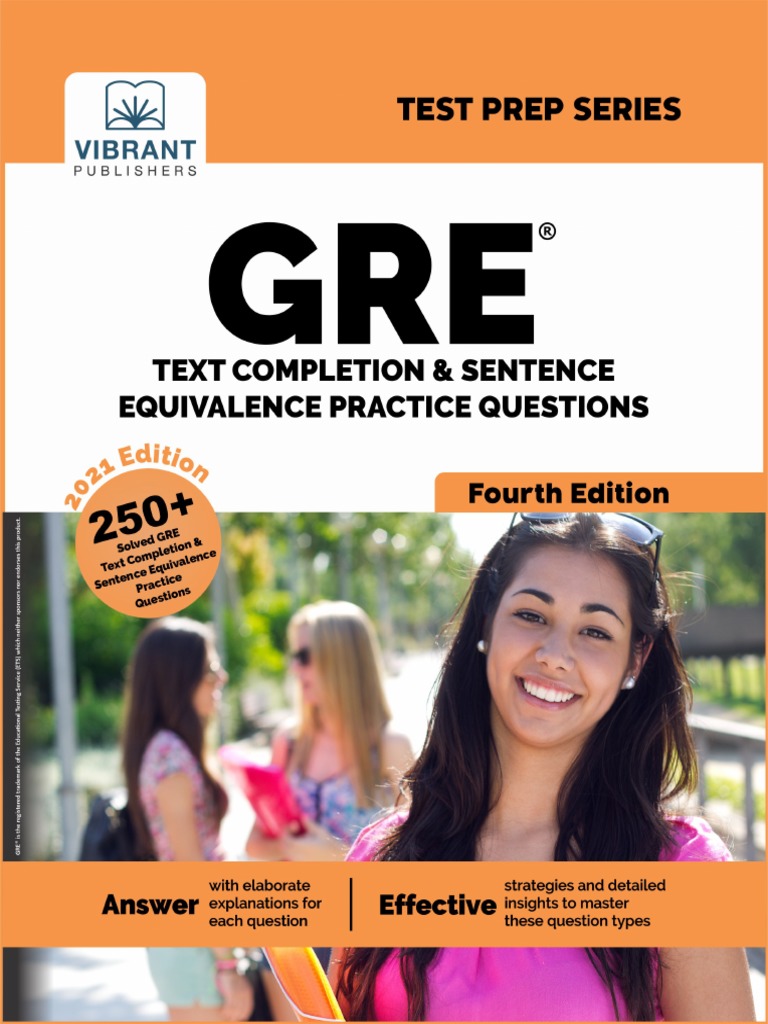GRE Text Completion and Sentence Equivalence Practice Questions | PDF ...