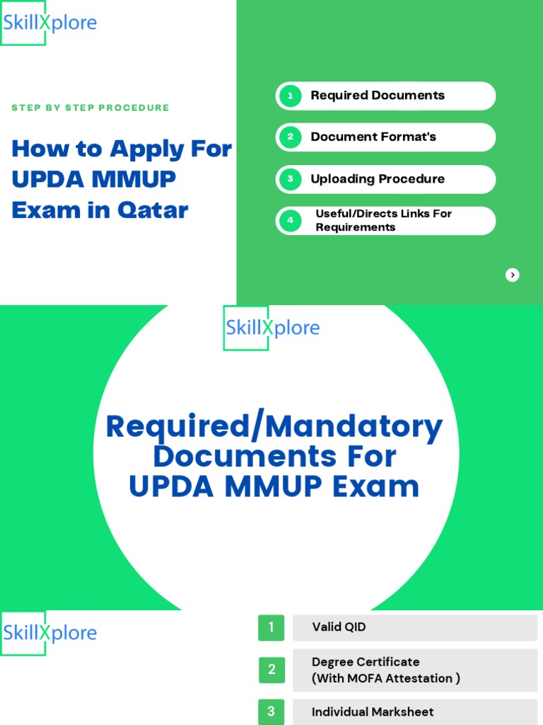 UPDA Exam Registration Procedure - UPDA Exam Required Documents - UPDA ...