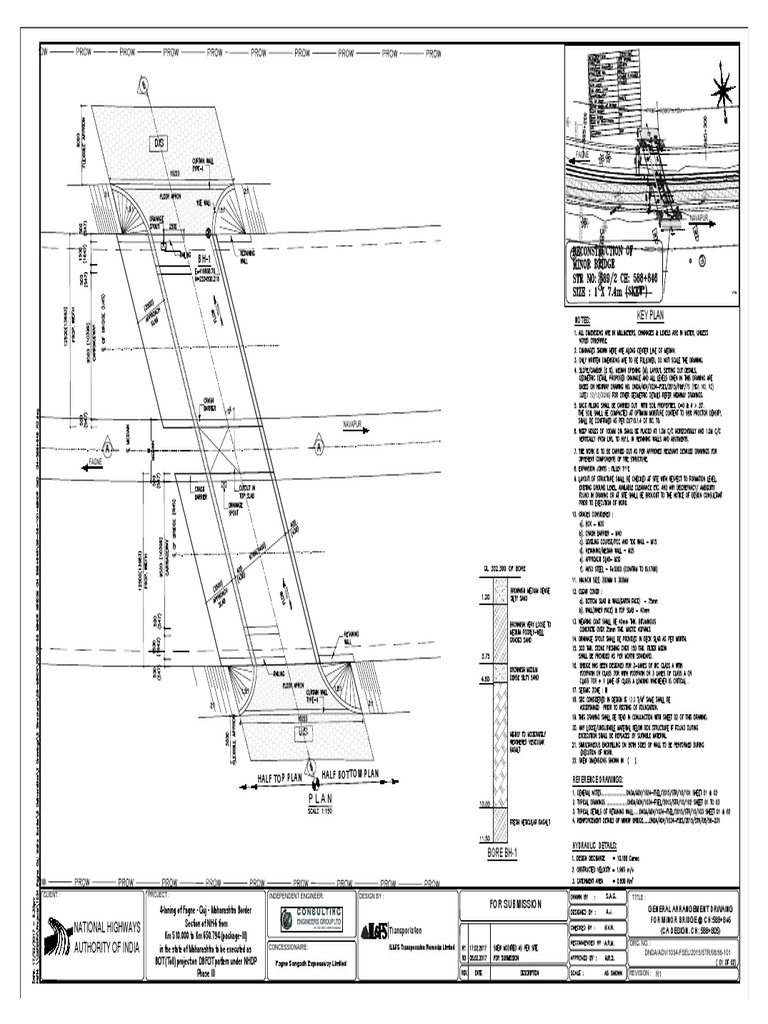 Key Plan: Authority of India National Highways | PDF | Road ...