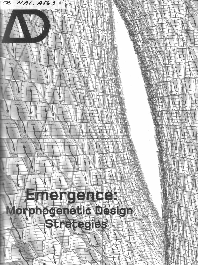Emergence Morphogenetic Design Strategies by Michael Hensel, Achim ...