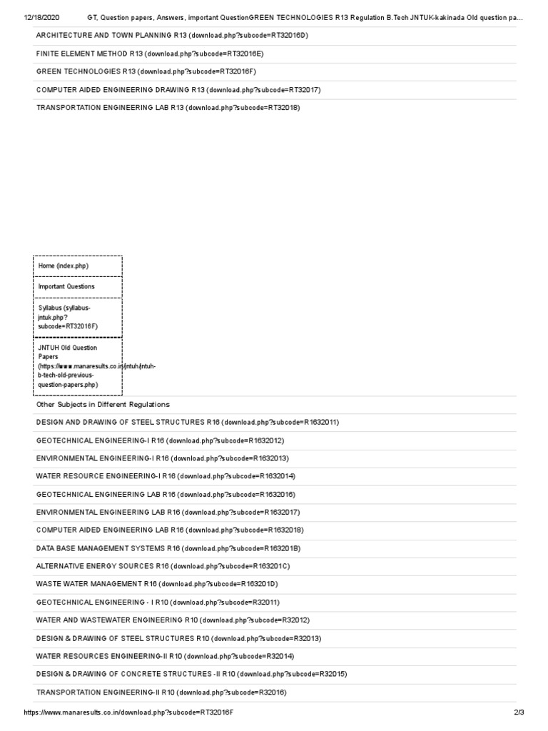 GT Questions - 5 PDF | PDF