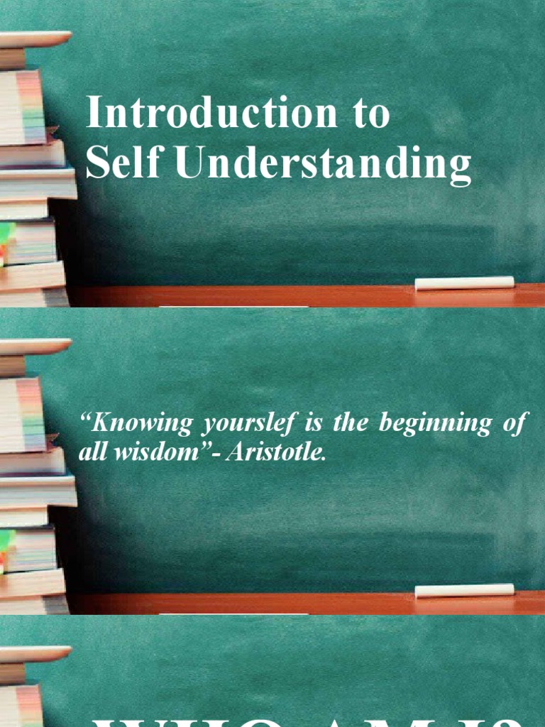 Introduction To Self Understanding | PDF | Self | Extraversion And Introversion