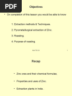 Zinc Production and Extraction Methods | PDF | Zinc | Corrosion
