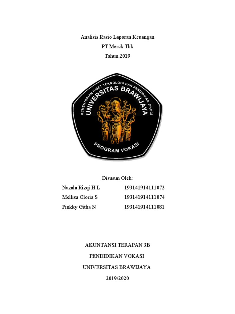 Tugas2 - Analisis Laporan Keuangan PT Merck TBK | PDF