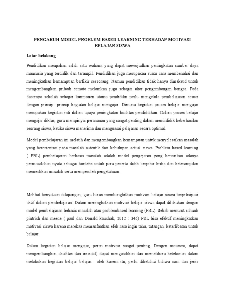 Judul Seminar Proposal | PDF