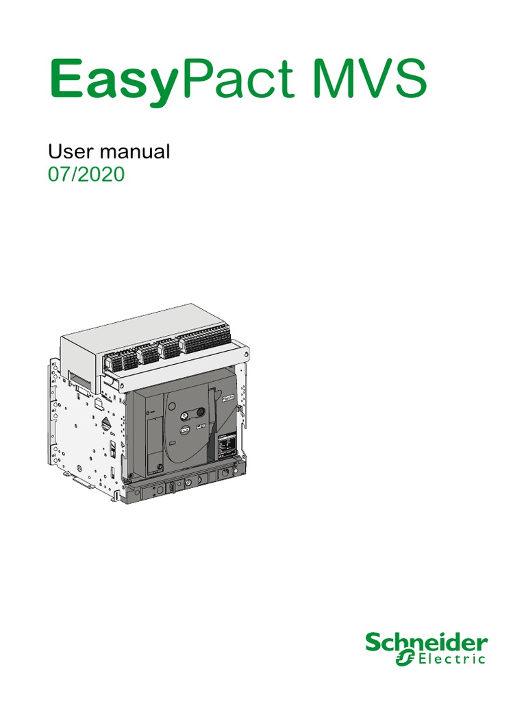 EasyPact MVS-user Manual-2020 PDF | PDF | Switch | Components