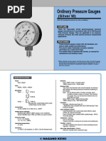 Nagano Keiki GV Catalog PDF | PDF | Pressure Measurement | Phases Of Matter