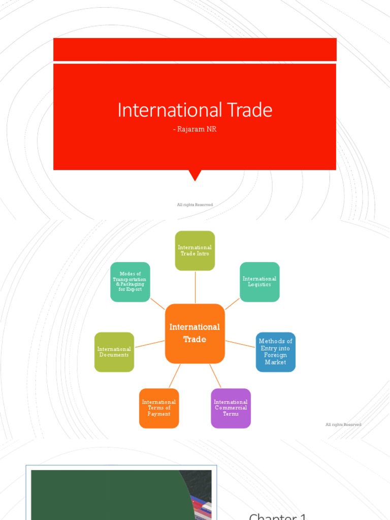 International Trade PDF | PDF | Franchising | Logistics