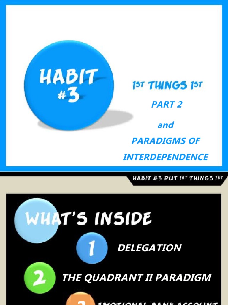 Habit 3 Part 2 and Paradigms of Interdependence 30112020 112942am ...