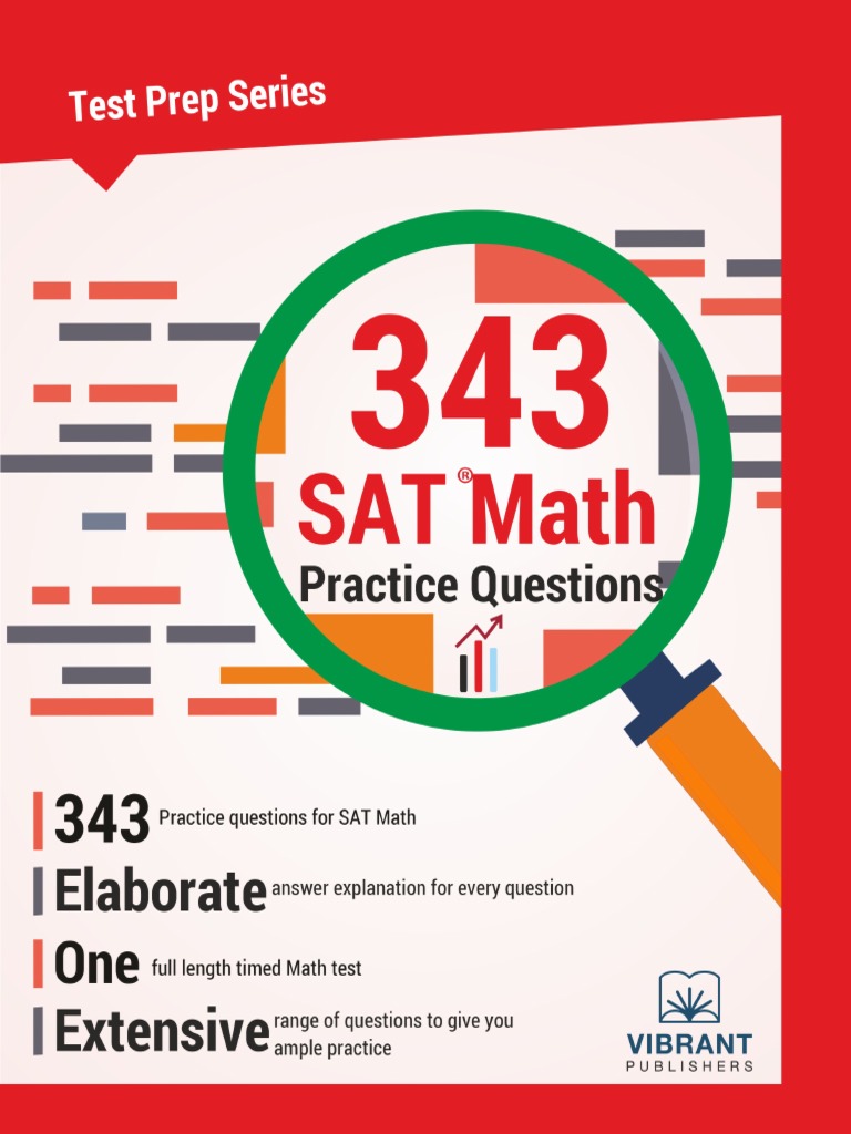 343 SAT Math Practice Questions | PDF