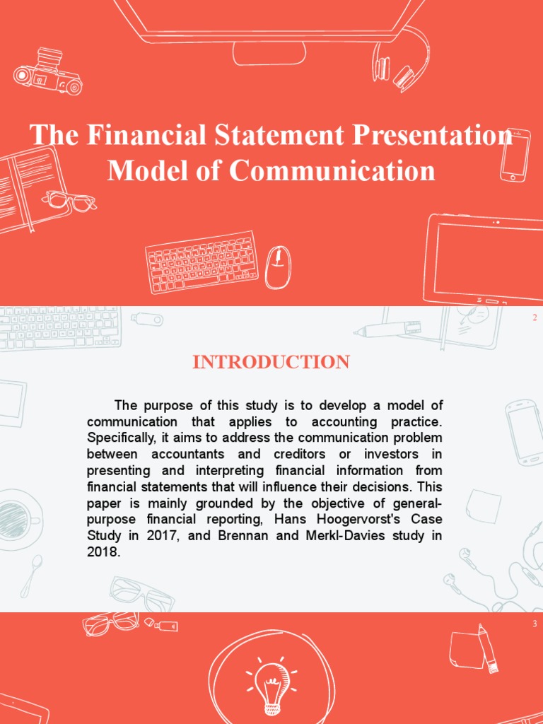 Financial Communication Model | PDF