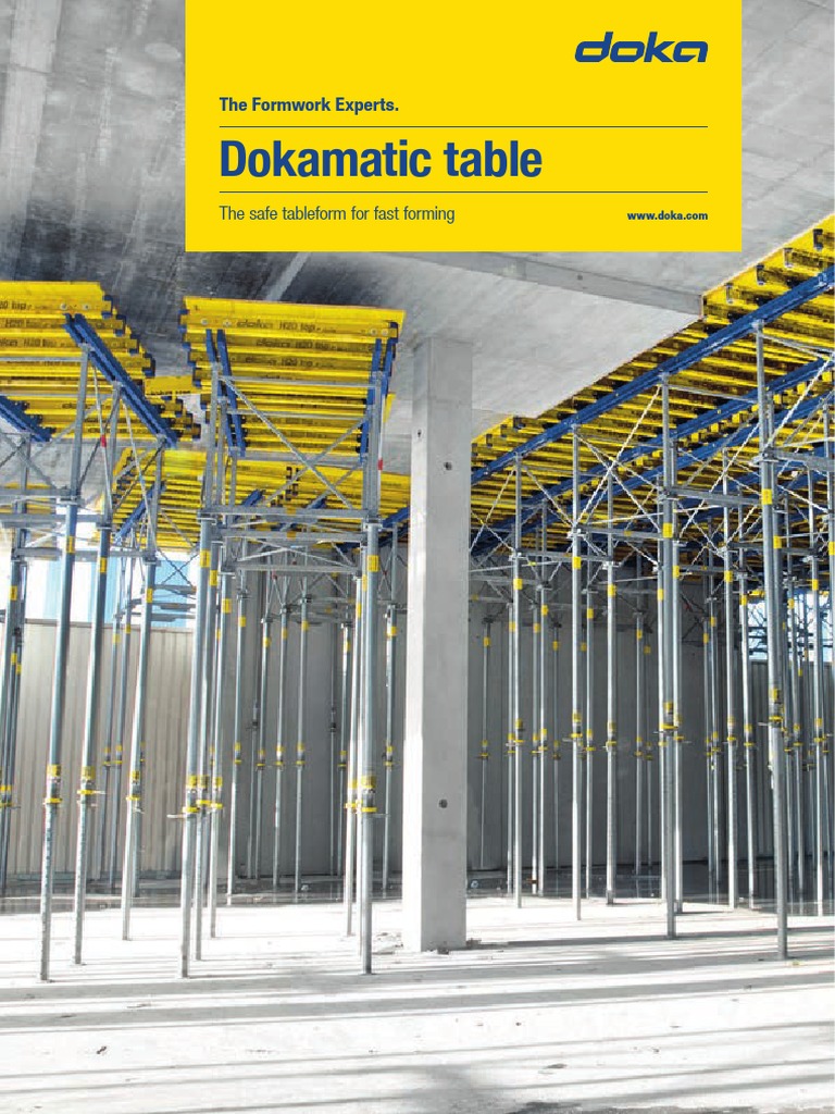 Dokamatic Table: Fast Forming Solution | PDF | Crane (Machine ...