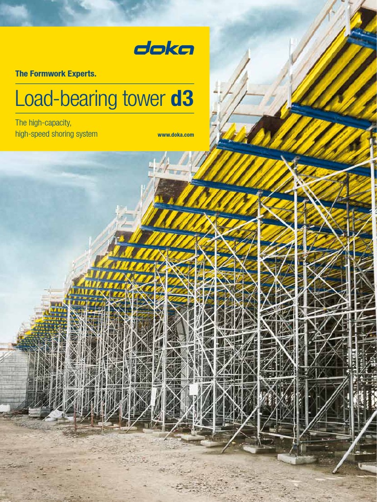 Load-Bearing Tower d3: Fast, Versatile High-Capacity Shoring | PDF ...
