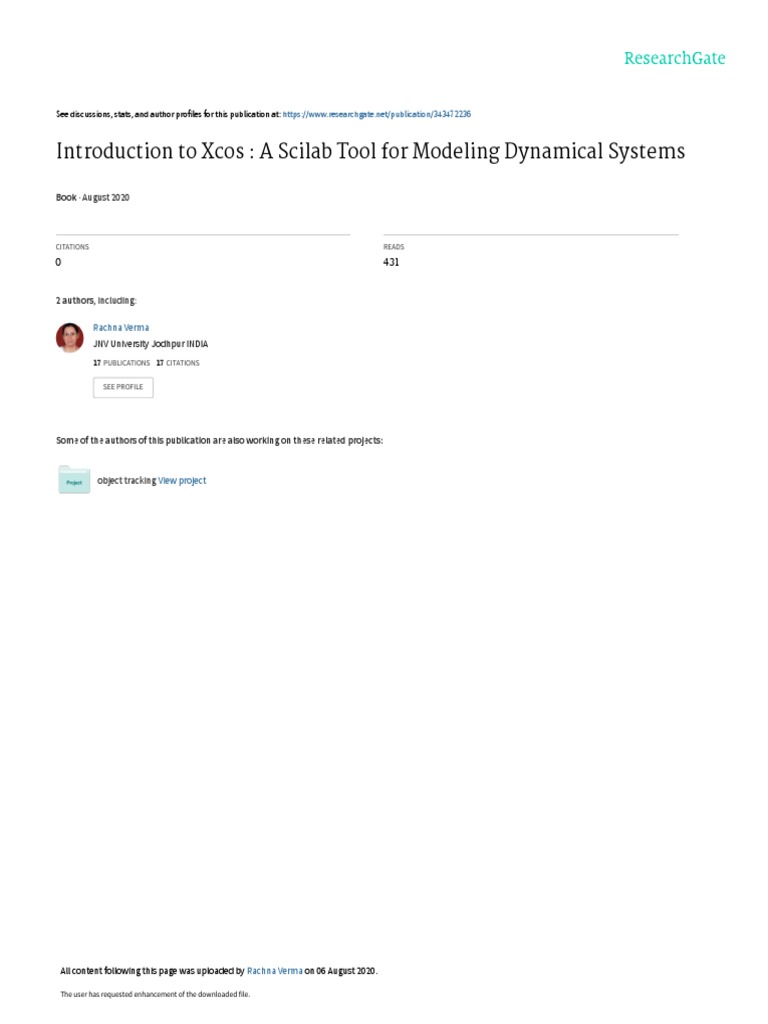 Xcos Block Exercises | PDF | Ordinary Differential Equation | Equations
