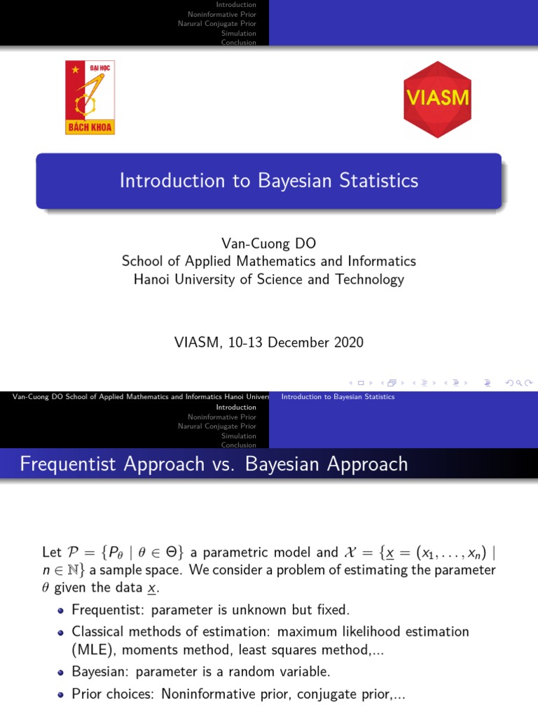 Introduction To Bayesian Statistics | Download Free PDF | Quantitative ...