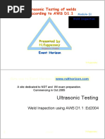 Phased Array Wedge Training Guide | PDF | Databases | Calibration