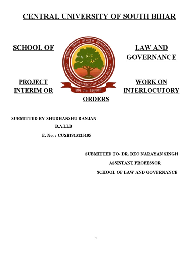 Sudhansu CPC Project | PDF | Injunction | Equity (Law)