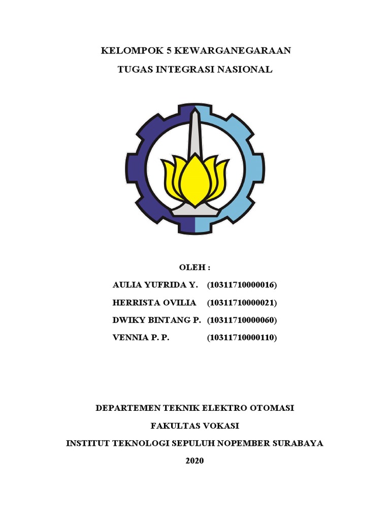 Tgs Kel (5) Pert4 - Integrasi Nasional - KWN (A) | PDF