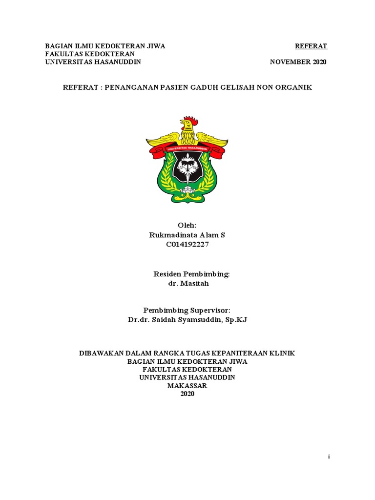 Penanganan Gaduh Gelisah | PDF