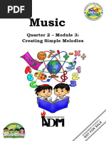 1st QUARTER MODULE GRADE 4 | PDF | Rhythm | Rhythm And Meter