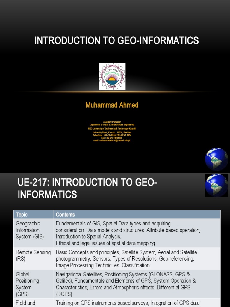 Introduction To Geo-Informatics | PDF | Arc Gis | Geographic ...