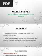 Detailed Lesson Plan in Science IV-Uses of Water | PDF | Lesson Plan ...