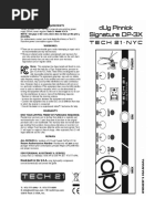 TONEX ONE User Manual English | PDF | Sound Technology | Electronics