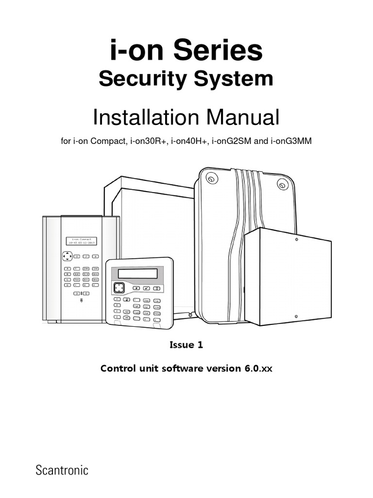 Security System: Installation Manual | PDF | Electrical Wiring | Gsm
