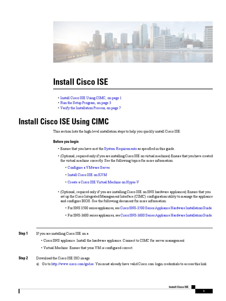 Cisco ISE Installation Guide | PDF | I Pv6 | Domain Name System