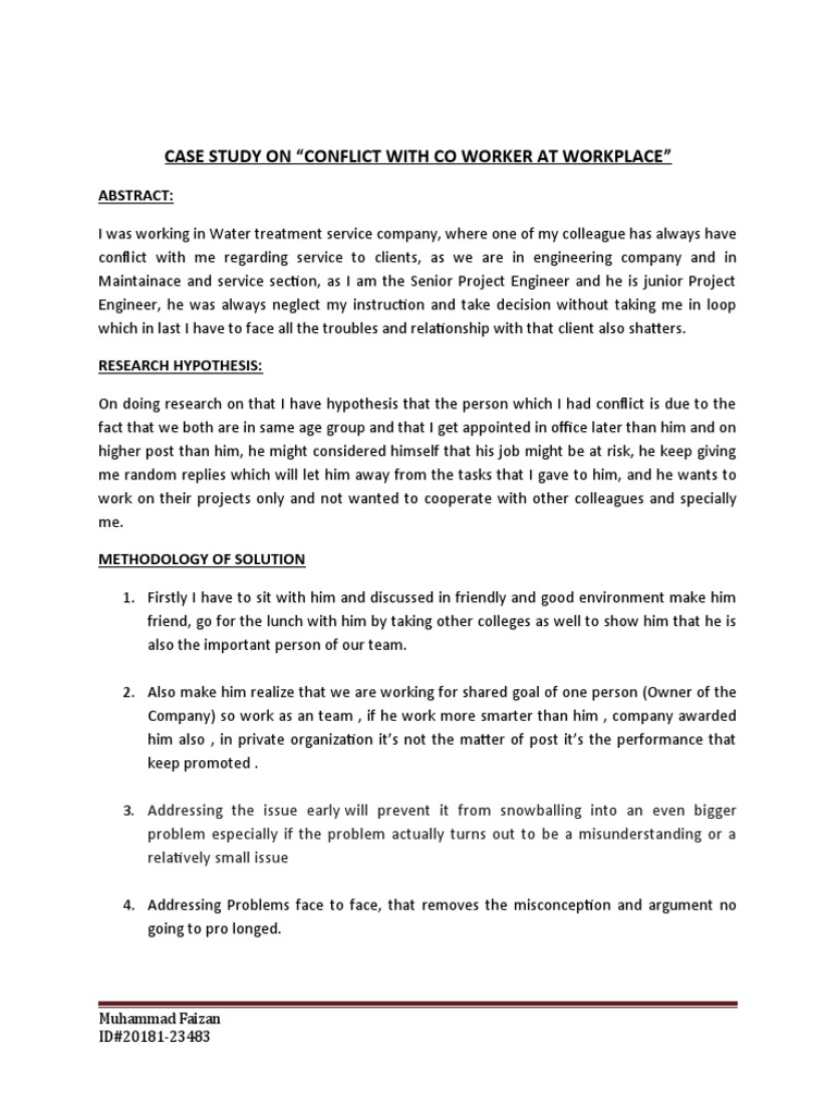 Assignement Case Study | Download Free PDF | Behavioural Sciences | Cognition