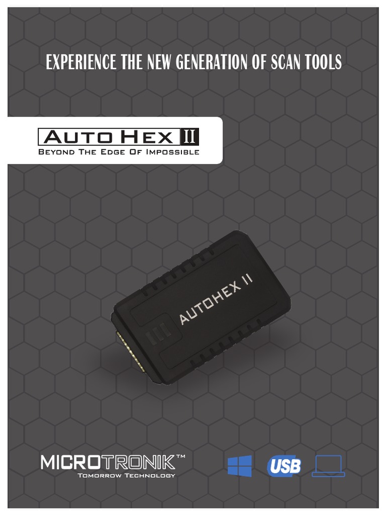 Autohex II MANUAL | PDF | Digital Technology | Manufactured Goods
