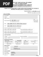 Formato de Infonavit | PDF | Gobierno | Comunicación escrita