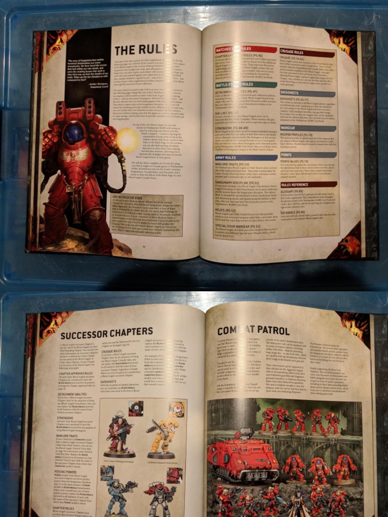 Blood Angels 9th Ed (Rules) PDF | PDF