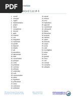 Academic Word List #4 | PDF