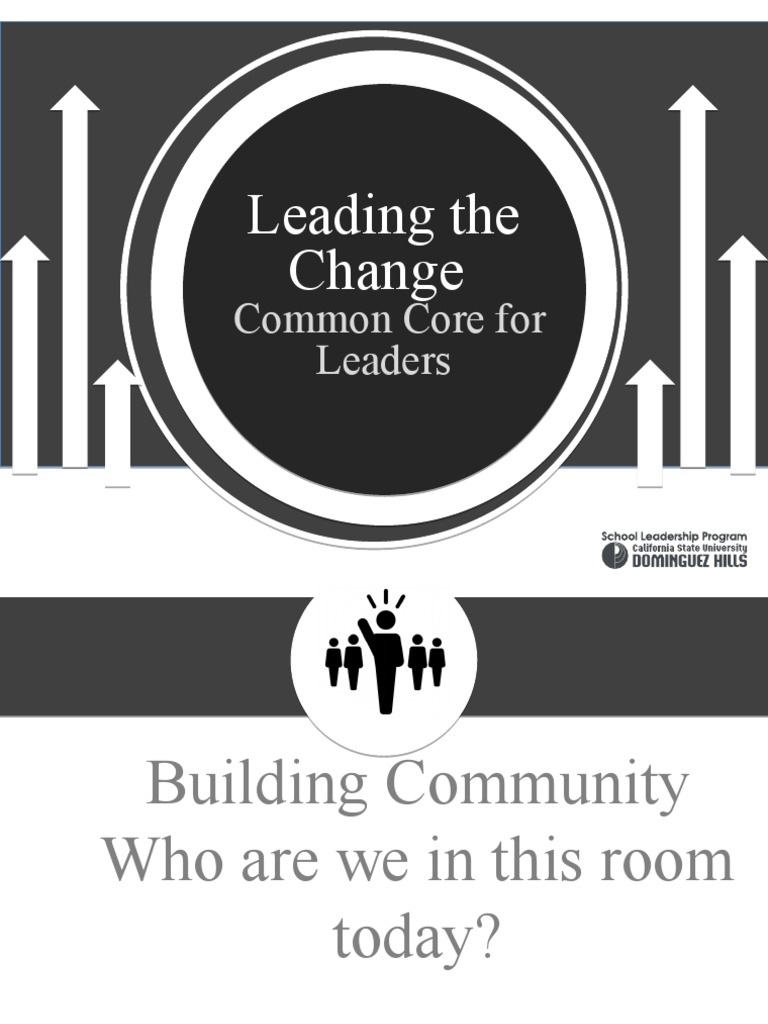 Leading The Change Common Core For Leaders | PDF | Common Core State ...
