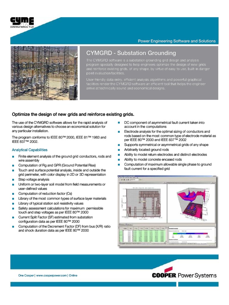 Cymgrd Manual Grounding PDF | PDF | Electromagnetism | Electricity