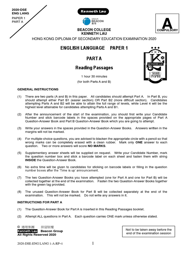 Beacon Mock Paper 1 (AI) RP | PDF