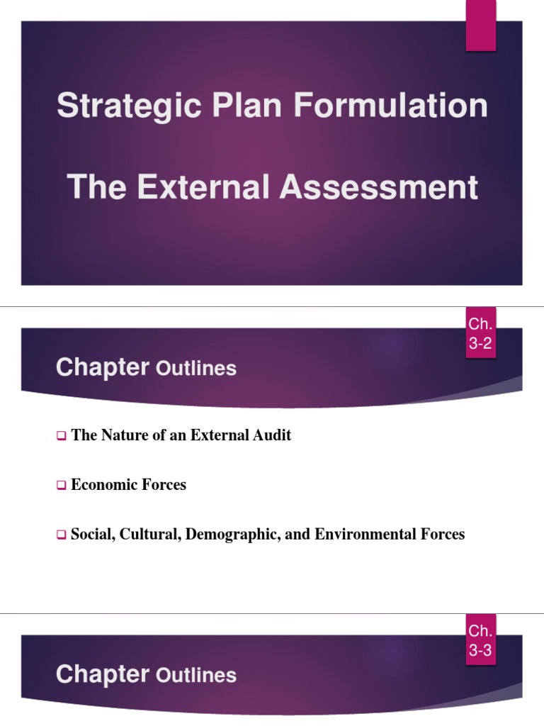 The External Analysis (4826) | PDF | Competition | Economics