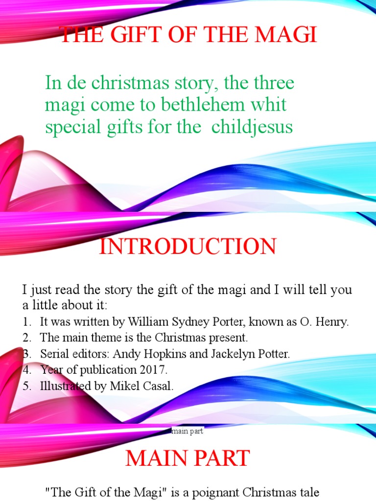 The Gift of The Magi Trabajo | PDF